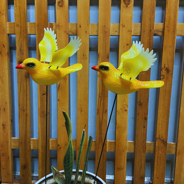 Sunny Skies Bird Stakes (Pack of 2) – The Decorshed
