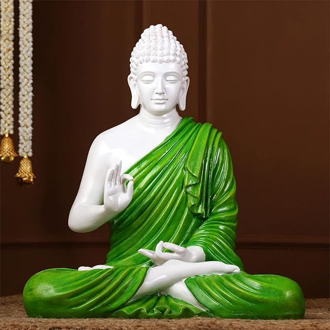 Green Tranquility Buddha Statue – The Decorshed